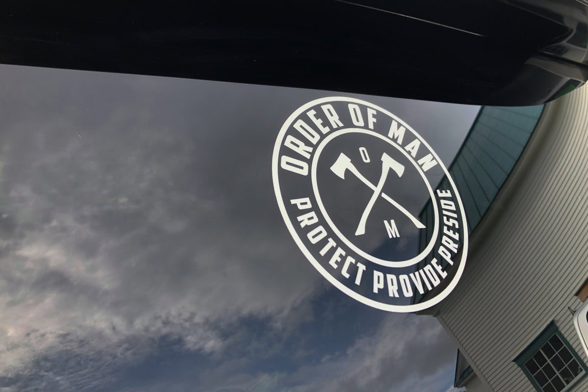 Protect, Provide, Preside Decal – Order of Man